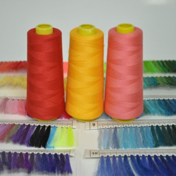 Quality Wholesale 60/3 Colors 100 Spun Polyester Sewing Thread With Cheap Price for sale