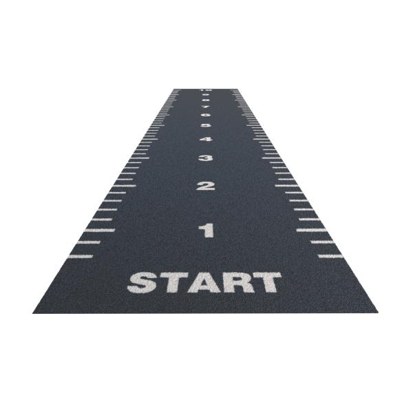 Quality 15 mm Pile Height Gym Sled Flooring with Sports Artificial Grass and Customized for sale