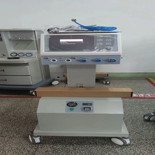 ICU Breathing Ventilator Machine VC/PC PRVC Respirator Hospital Oxygen ...