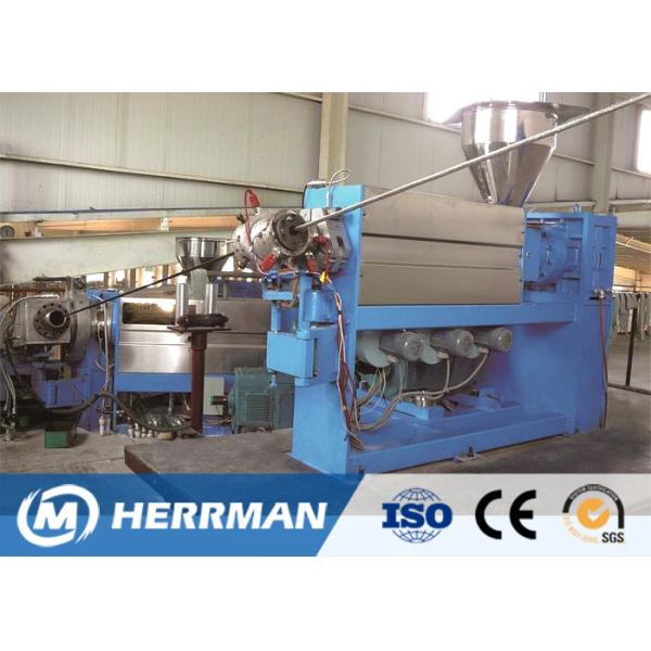 Quality Extrusion Function Rubber Continuous Vulcanizing Line For Mining / Marine / Ship Cable for sale