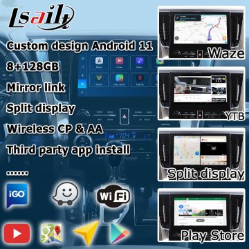 Quality Toyota Alphard Vellfire AH30 series Android Carplay interface box Qualcomm 6125 for sale