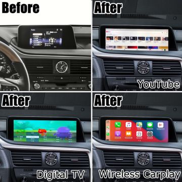 Quality Android 8+128GB Lsailt Lexus Android carplay android auto Screen for RX350 for sale