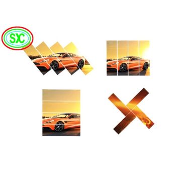 Quality P2.5 Full Color Video Display Indoor Stand Poster LED Screen Mirror Portable for sale