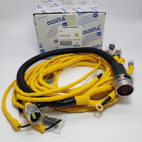 Quality Wiring Harness 6156-81-9320 For KOMATSU PC400 SAA6D125E for sale