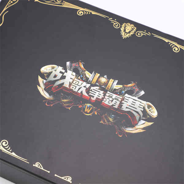 Quality protective Varnish Lift Off Lid Box , Flat Pack Collapsible Paper Box for sale