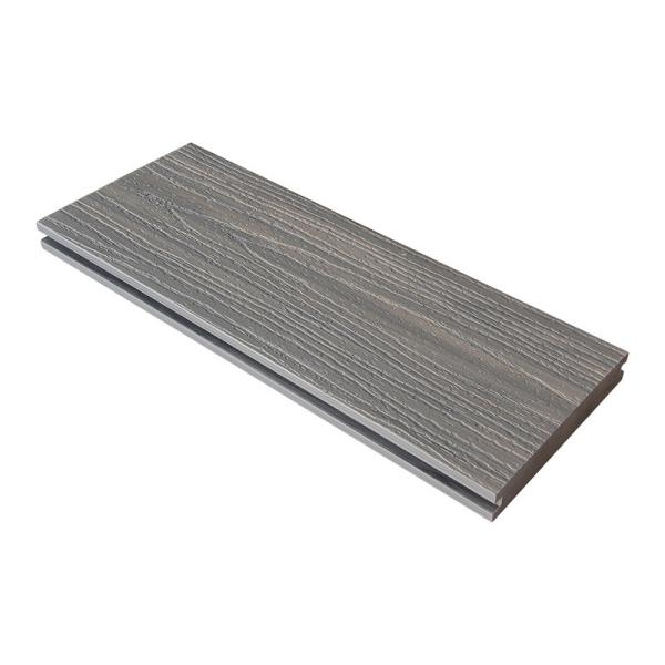 Quality Easy Installing 138x23mm Capped Composite Wood Decking Dark Teak for sale