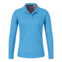 China Classic Rainbow Long Sleeve Polo Shirt Custom factory