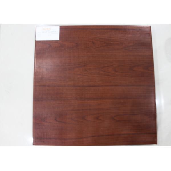 Quality Architectural Drop Acoustic Ceiling Tiles Perforated Metal False Ceiling With for sale