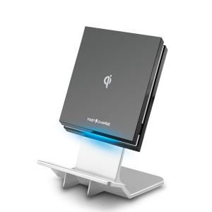 Quality Adjustable Best Qi Wireless Charging Stand For Iphone 10W Elevator for sale