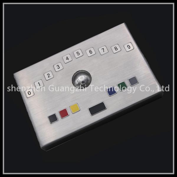 Quality Desktop Type Industrial Keyboard With Trackball For Self Service Equipment for sale