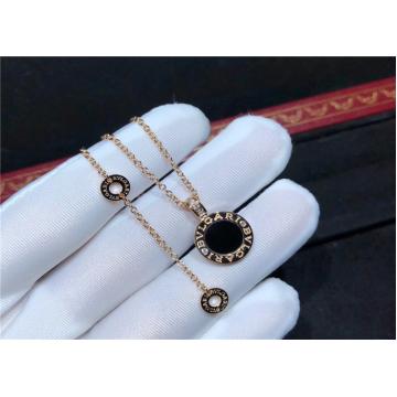Quality 18K Gold Diamond Necklace Simple Design For Girlfriend / Wife for sale