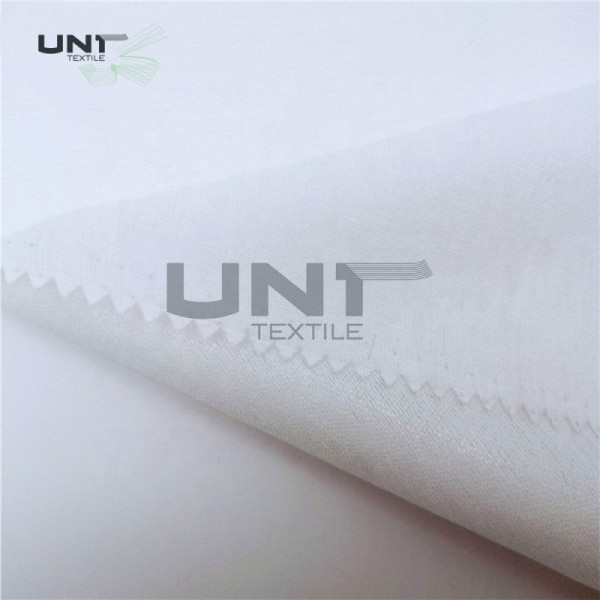 Quality Woven Adhesive Hot Melt Shirt Interlining Shrink Resistant for sale