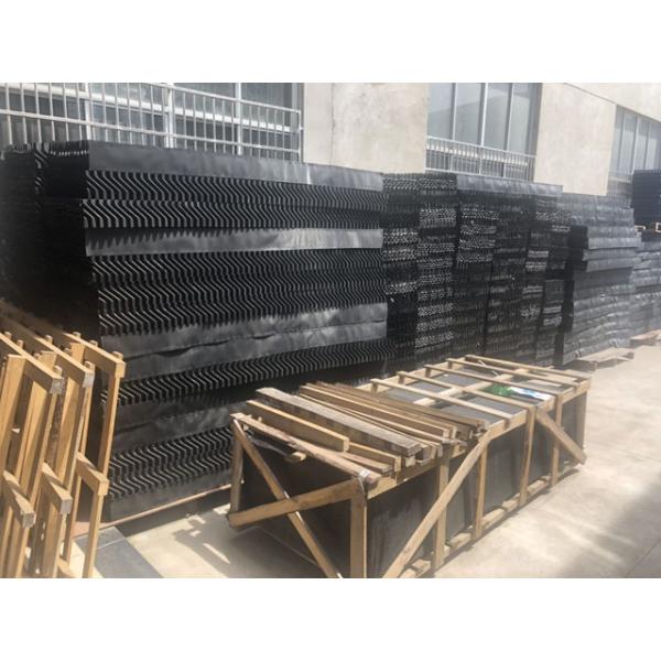 Quality Black Honeycomb Cellular PVC Drift Eliminator Cooling Tower Components for sale