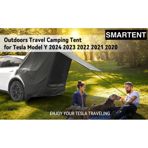 Quality Lightweight 4 Season Tesla Camping Tent Black Color Waterproof Silver Coated Polyester 210D Quick 10 Minute Setup for sale