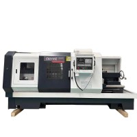 Quality CK6165E CNC Flat Bed Lathe: High Rigidity for Heavy Roughing & Precision for sale