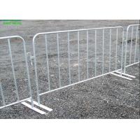 Quality Detached Flat Feet 2.4*1.5m Crowd Barrier Fencing for sale