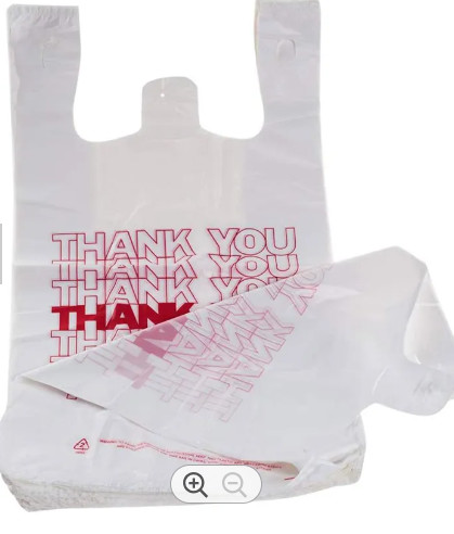 Quality 2LB Shopping Biodegradable Plastic Bags Eco Friendly Lightweight for sale