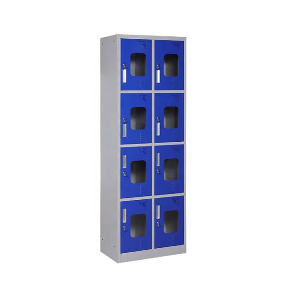 Quality 8 Door Cyber lock Metal Storage Locker Cabinet for sale