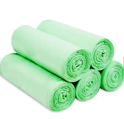 Quality Custom 100 Biodegradable Plastic Bags Recyclable Plastic Take Away Bags for sale