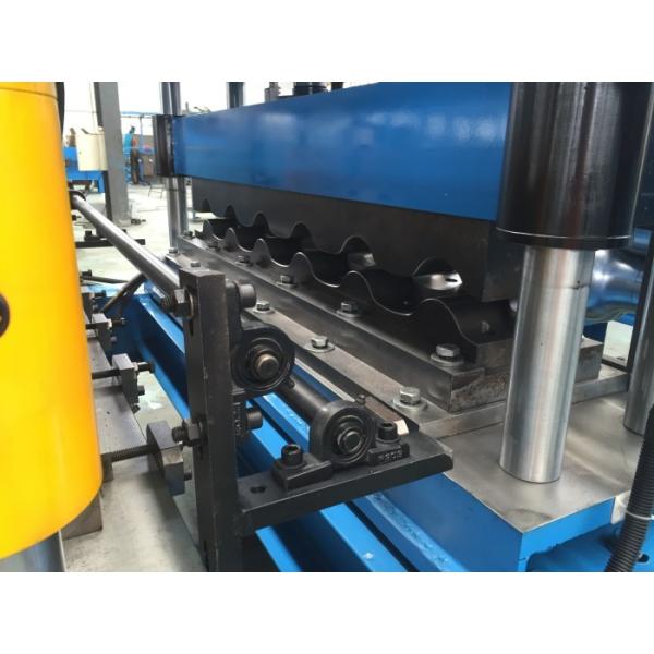 Quality Panel Glazed Tile Roll Forming Machine One Complete Chain with Decoiler 5-8m/min for sale