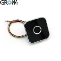 Quality GROW R502-AW Zinc Alloy Round Ring LED Control DC3.3V Capacitive Fingerprint for sale