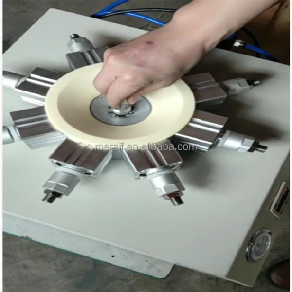 Quality E27 B22 desktop lamp base hand punching machine crimping automatic machine for sale