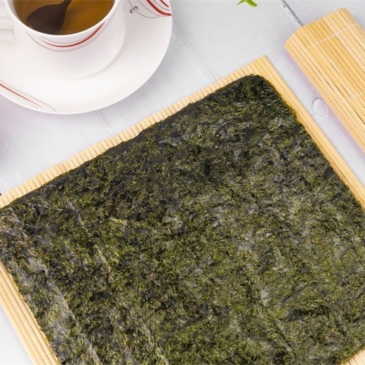 Quality Nori Sushi Laver Haccp Roasted Algae Delicious Food 280g for sale
