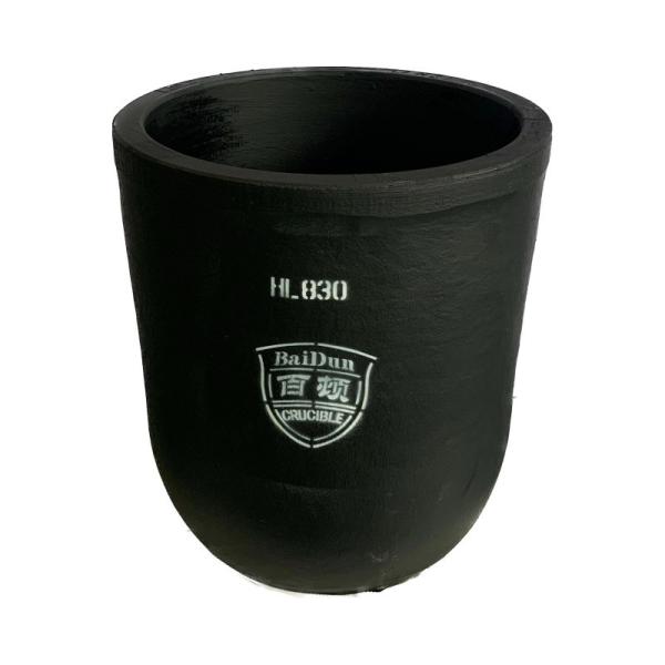 Quality Oxidation Resistant Silicon Carbide Graphite Crucible Metal Melting Circular for sale