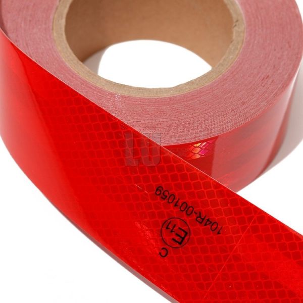 Quality Waterproof Reflective Marking Tape CE11 Outdoor Security Stickers Cars Trucks Trailers Caution Reflective Vinyl Outdoor Usage for sale