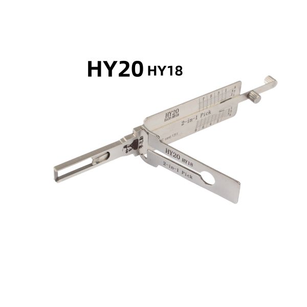 Quality Lishi 2-in-1 Tool HY20 Model Locksmith Decoder and Pick for Non-Destructive Entry on Hyundai and Kia Vehicle Keys for sale