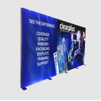 Quality 85x200cm 300x240cm SEG Light Box LED Ads Aluminum Profile Light Box for sale