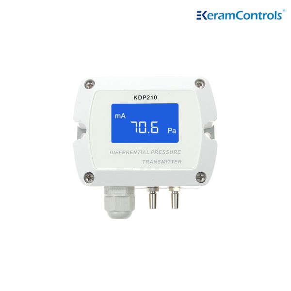 Quality 0-±500pa White Differential Pressure Sensor For HVAC Pressure Control for sale