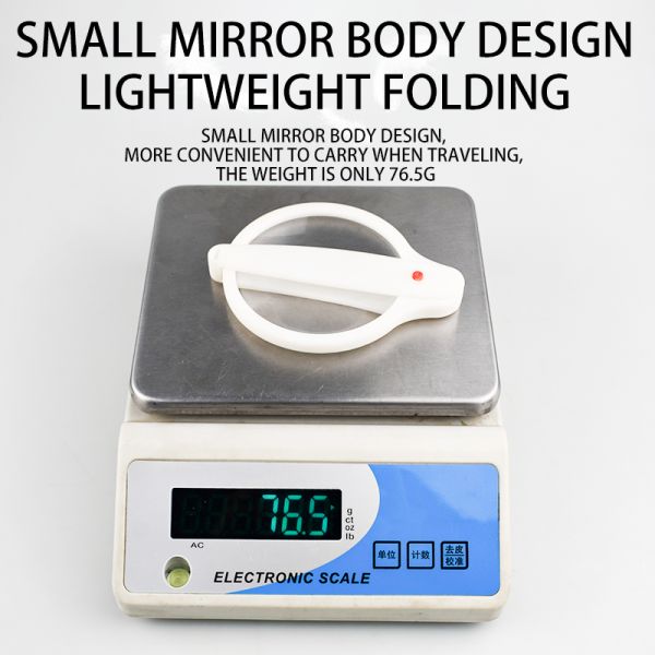 Quality Amazon 90mm Foldable Handheld 3X+6X Optical PMMA Instruments Magnifying Glass for sale