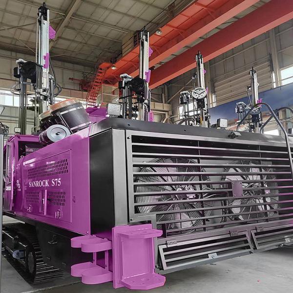 Quality 40KN Mining Drilling Rig Machine Integrated DTH Drilling Equipment Hydraulic for sale