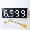 china OEM ODM Gas Station Digital Price Signs Magnetic Flip 7 Segment Digital Board