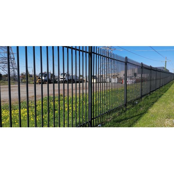 Quality Customized Metal 4 Ft Black Aluminum Fence Garden for sale
