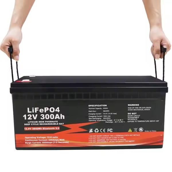 Quality 200Ah 300ah 400ah Lifepo4 Pack Energy Storage Solar Battery 12V for Home Solar Panel IP65 Split Stackable System for sale