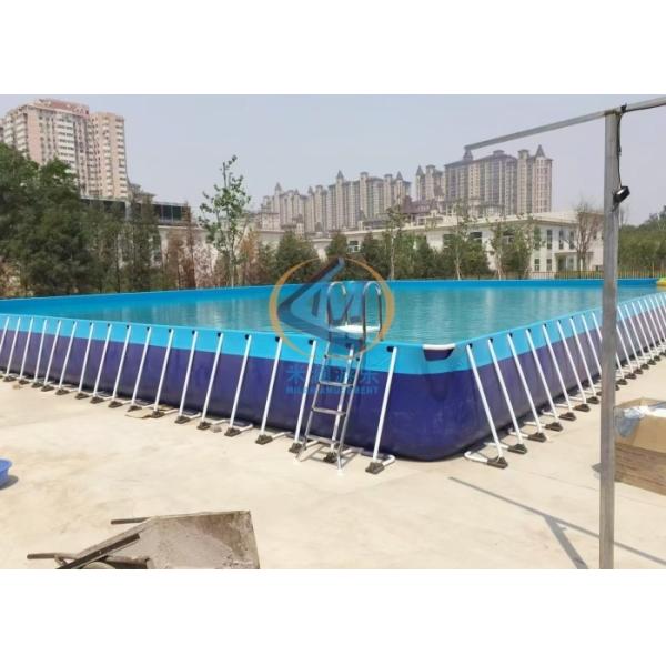Quality Amusement Park PVC Tarpaulin Pool 60x40m Waterproof For Adults Children Use for sale