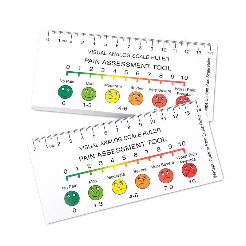 Wintape Customized Visual Analog Scale Ruler Pain Assessment Scale Tool ...