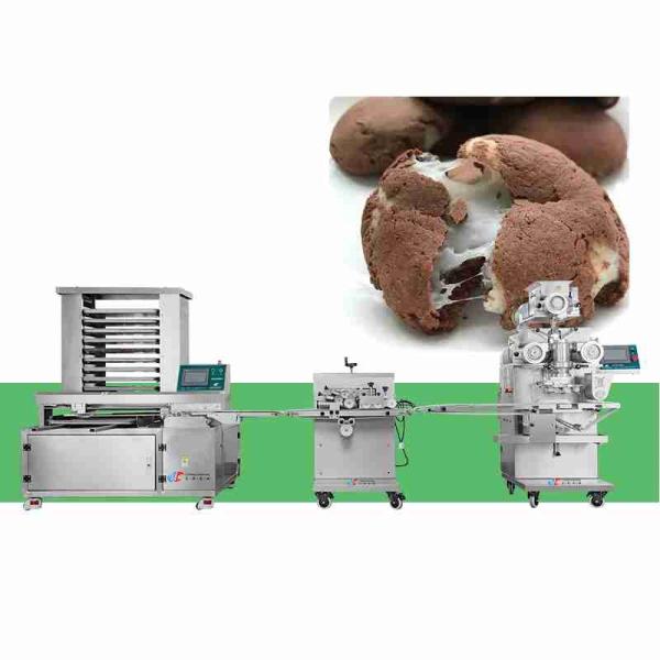 Quality OEM 4.5kw Stuffed Cookie Machine Automatic Cookies Making Machine for sale
