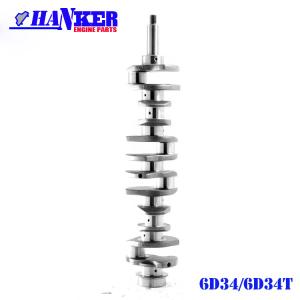 Quality ME300086 Mitsubishi 6D34 6D34T Crankshaft For Fuso Diesel Engine Parts for sale