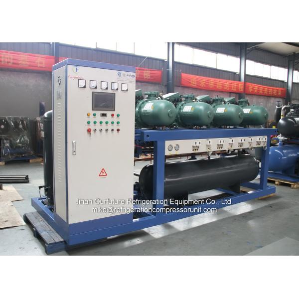 Quality Pharacy Cold Room Compressor Unit PLC Controller For Meat Fast Frozen for sale