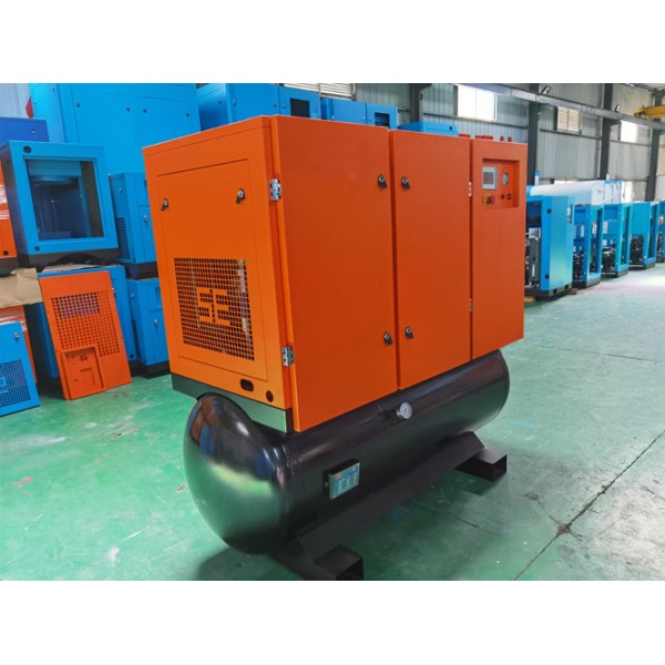 Quality 8bar Fixed Speed Screw Type Oil Injected Rotary Screw Compressor For Laser for sale