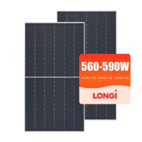 Quality Topcon 575W 580W 585W 590W N-Type Bifacial Solar Panel for Commercial Solar for sale