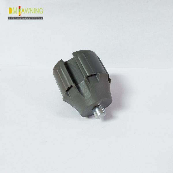 Quality Windproof Roller Blinds Kit Reel Nylon Round Plug Aluminum Awning Hardware for sale