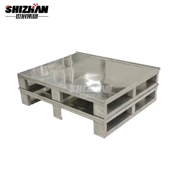 Quality Food Medical Industry Warehouse Pallets Aluminum Alloy Material for sale