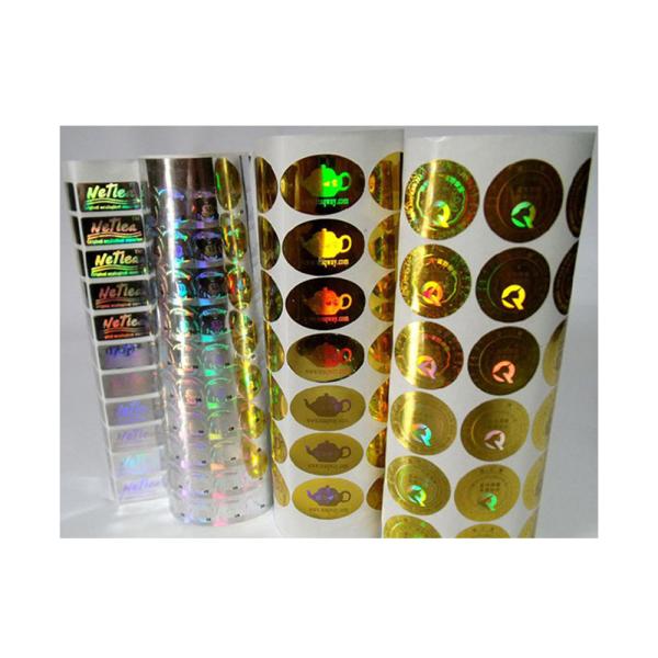 Quality Waterproof 2D 3D Round Roll Hologram Authentic Stickers for sale