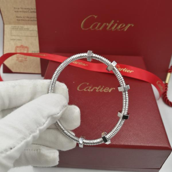 Quality B6049617 High End Custom Jewelry Style Bracelet 18K White Gold for sale