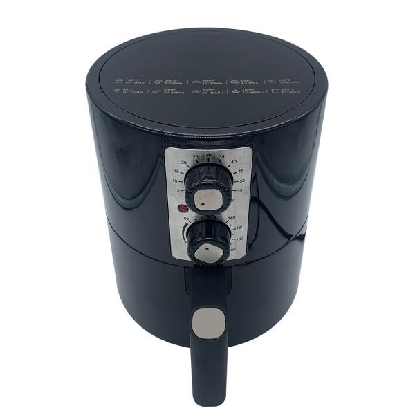 Quality High quality home appliance 2 Manual control knobs AIR FRYER for sale