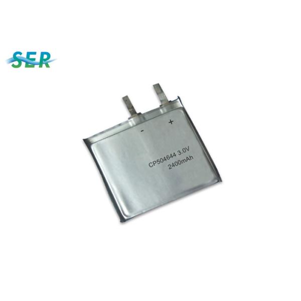 Quality Primary Lithium Ultra Thin Battery CP504644 3.0 Voltage 2400mAh RFID Application for sale